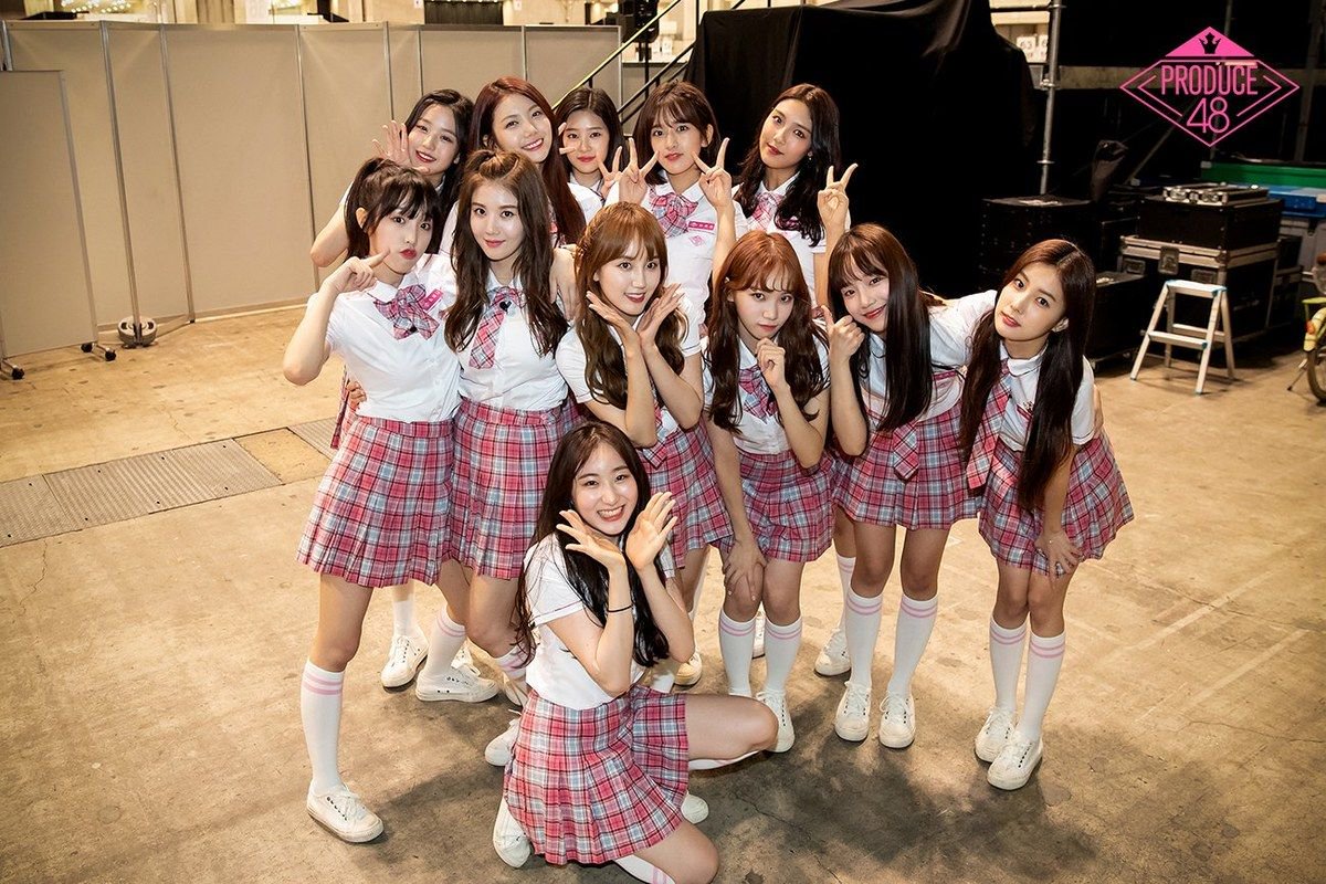 프로듀스48 한국연습생 12명단체사진ㅠㅠㅠㅠ 인스티즈 Instiz K Pop 예능 카테고리
