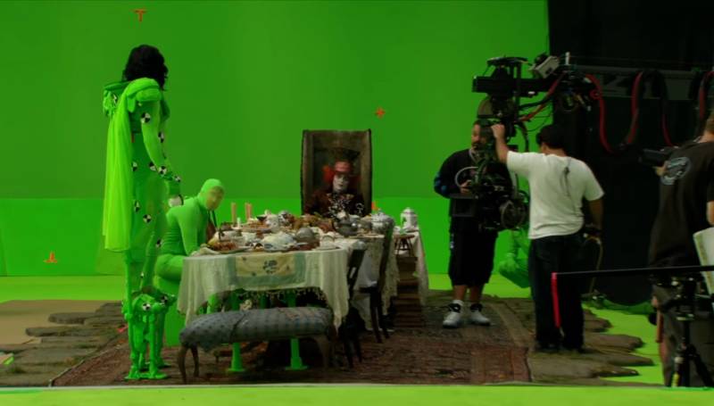 배우들 연기하는게 신기한 CG가 80프로 이상인 영화 촬영장 - 인스티즈(instiz) 이슈 카테고리