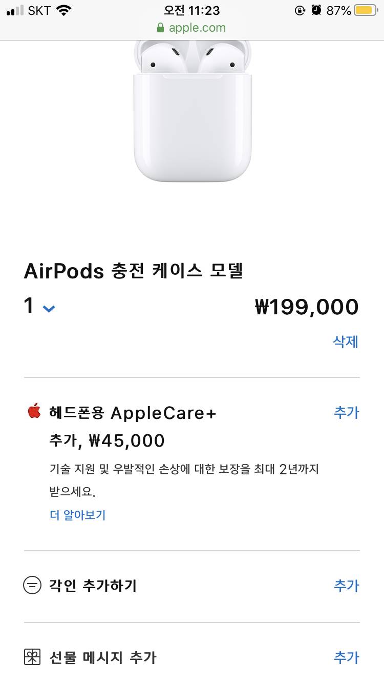 에어팟 살라고 하는데 apple care?? 이거 해야해? - 인스티즈(instiz) 일상 카테고리