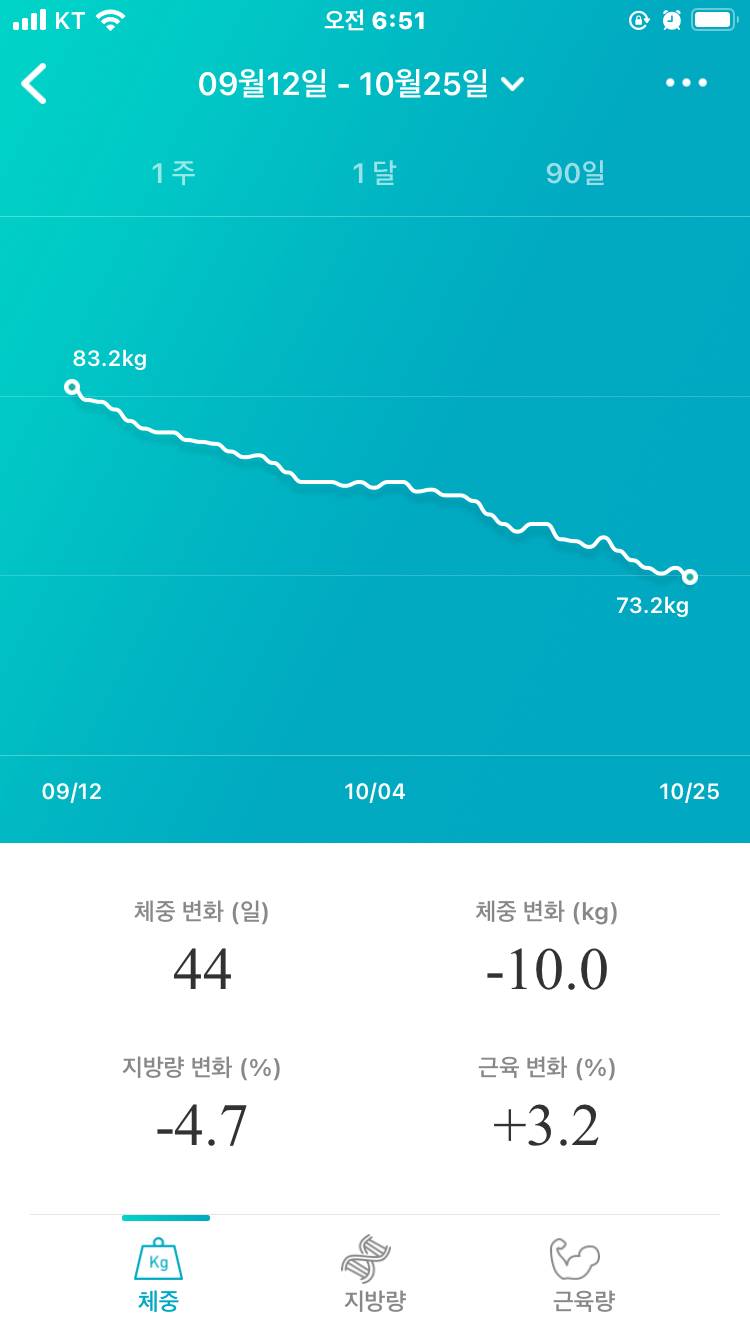 45일 10kg 감량 - 인스티즈(instiz) 뷰티 카테고리