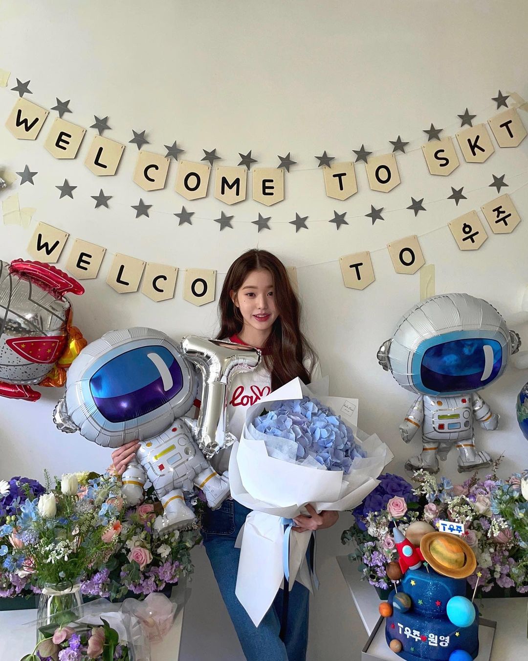 [정보/소식] 장원영 인스타 업로드 (ft. sk 텔레콩) - 인스티즈(instiz) (K)POP/예능 카테고리