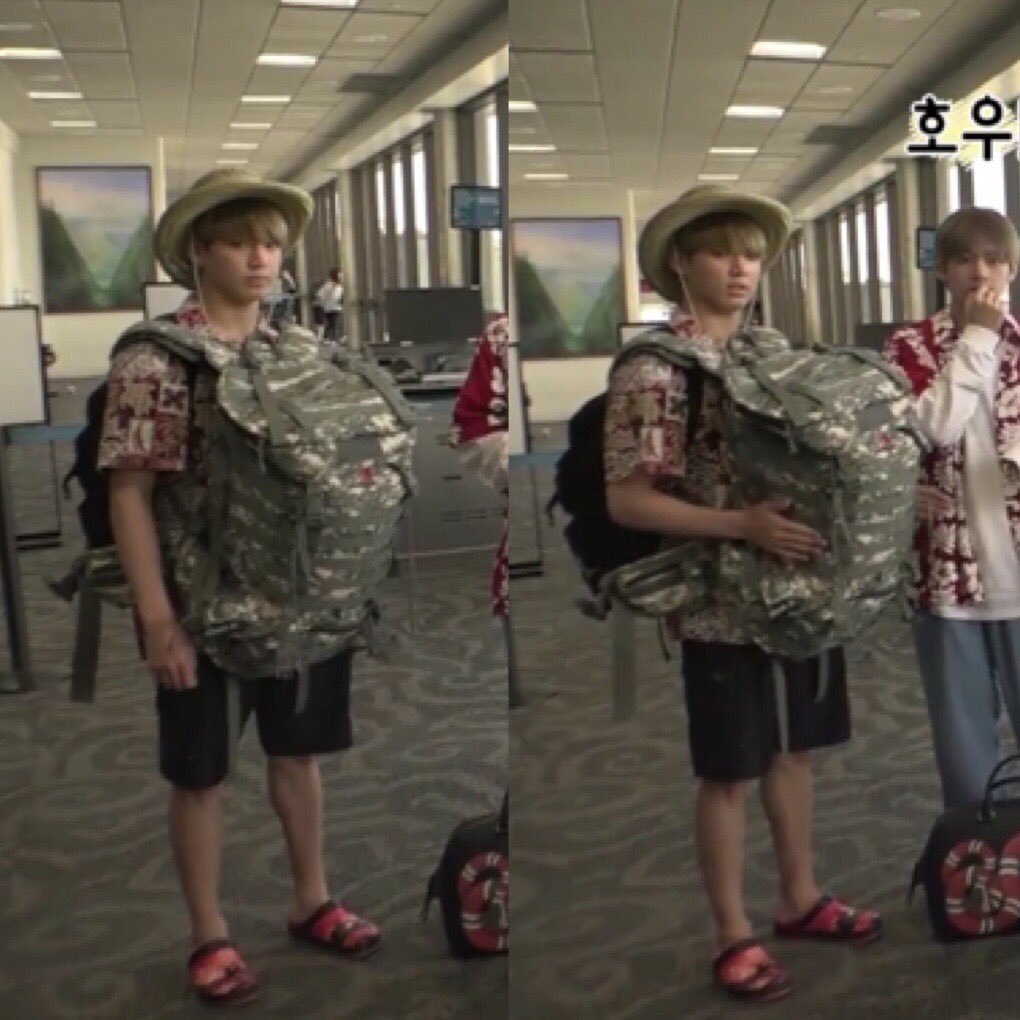 [잡담] 방탄 정국 가방 작아진거봐 인스티즈 Instiz 연예 카테고리