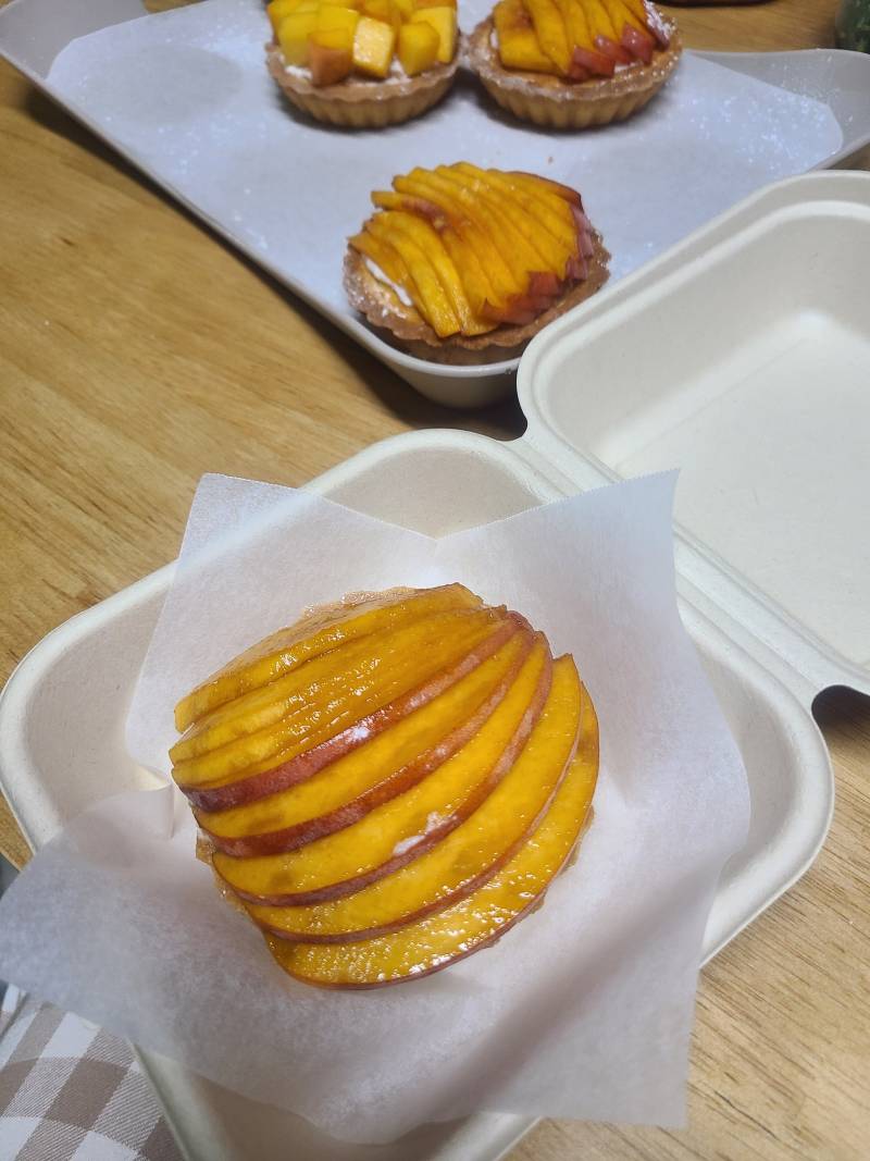 [내요리] 복숭아 타르트 조아~🍑 - 인스티즈(instiz) 푸드/음식 카테고리