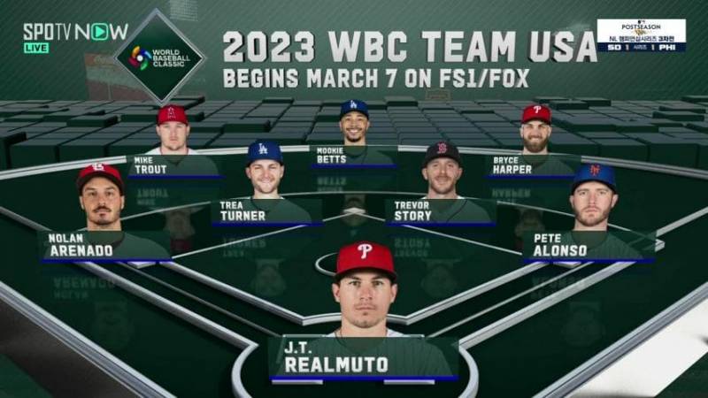 23 wbc 미국라이납 봤어? - 인스티즈(instiz) 야구 카테고리