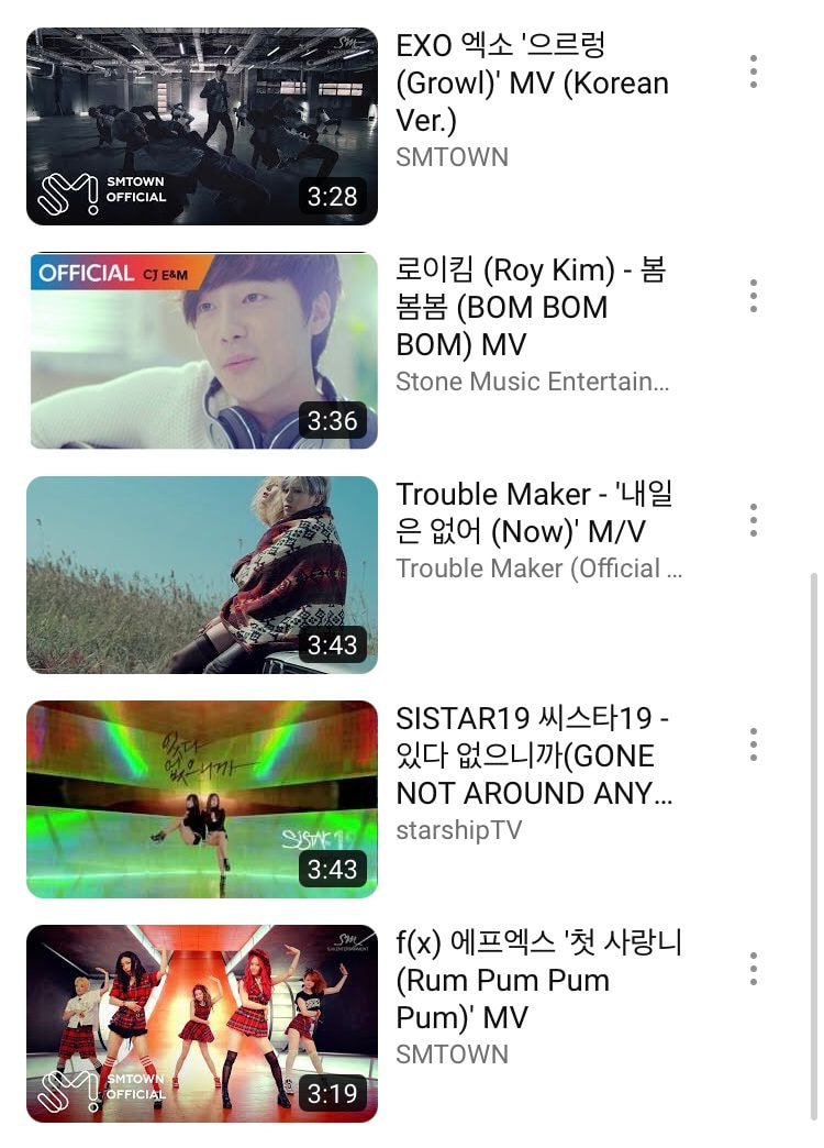 [정리글] 2010년~2022년 국내에서 가장 많이 본 유튜브 뮤직비디오 탑10 - 인스티즈(instiz) (K)POP/예능 카테고리