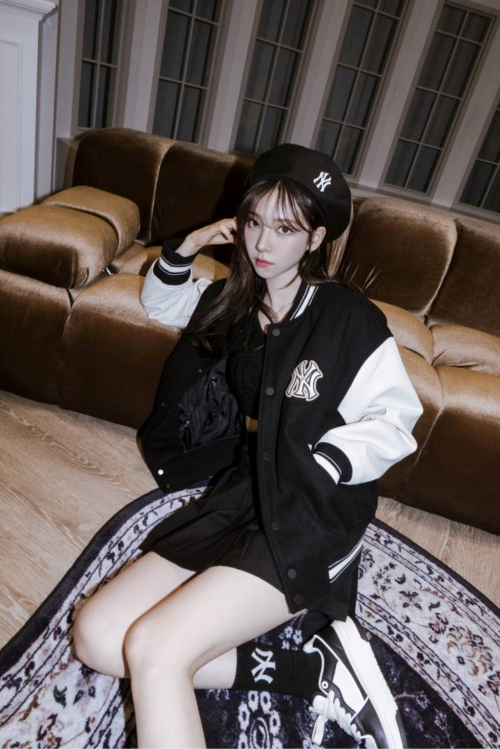 에스파 x MLB 코디.jpg - 인스티즈(instiz) 이슈 카테고리