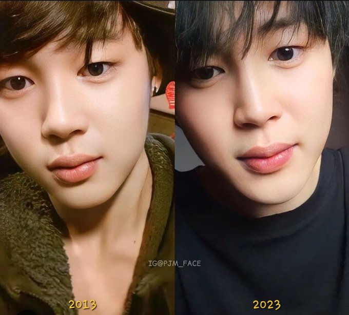 [잡담] 박지민 2013 2023 - 인스티즈(instiz) 연예 카테고리