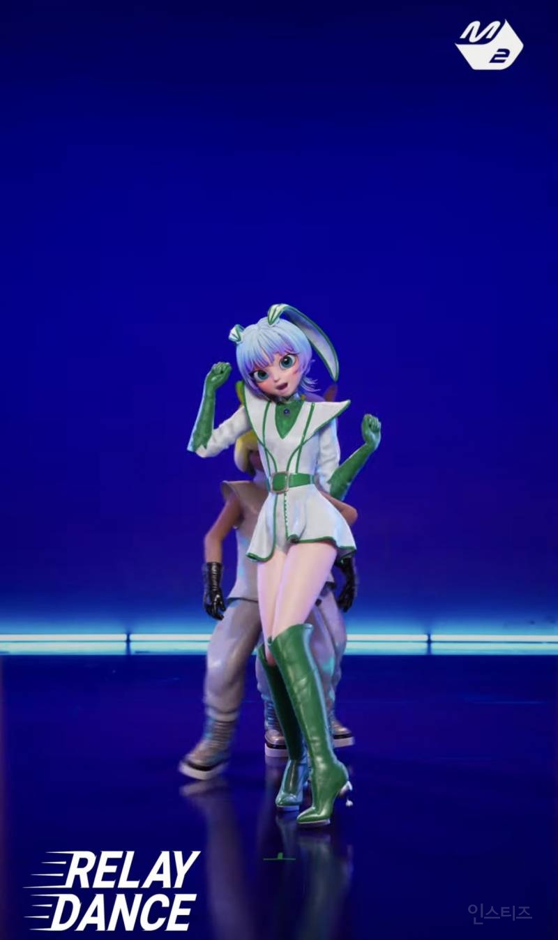 M2 릴레이댄스도 섭렵한 버츄얼가수 - 인스티즈(instiz) 이슈 카테고리