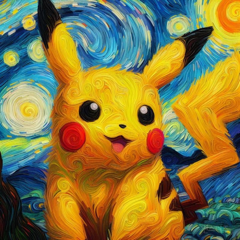 AI 가 그린 피카츄 - 인스티즈(instiz) 이슈 카테고리