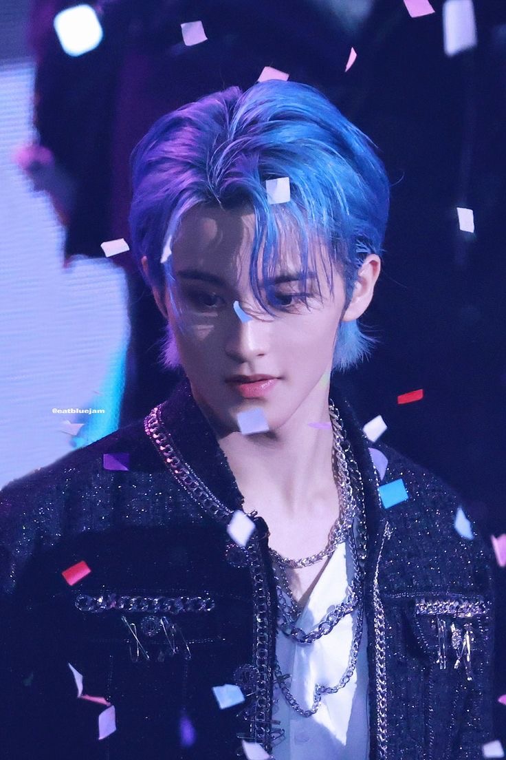 [잡담] 엔시티 마크 근본은 파란머리임 인스티즈 Instiz 연예 카테고리
