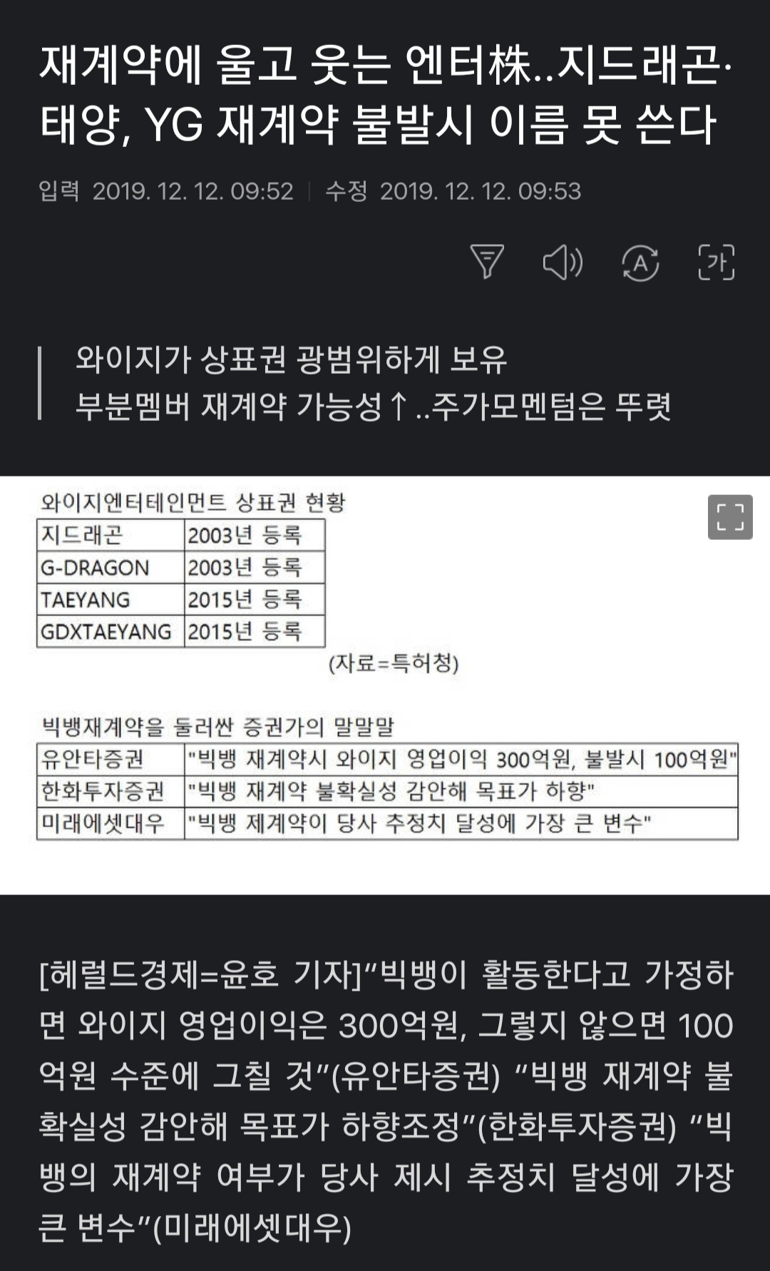 [정리글] 지디를 통해 알아보는 YG의 구질구질함 - 인스티즈(instiz) 연예 카테고리