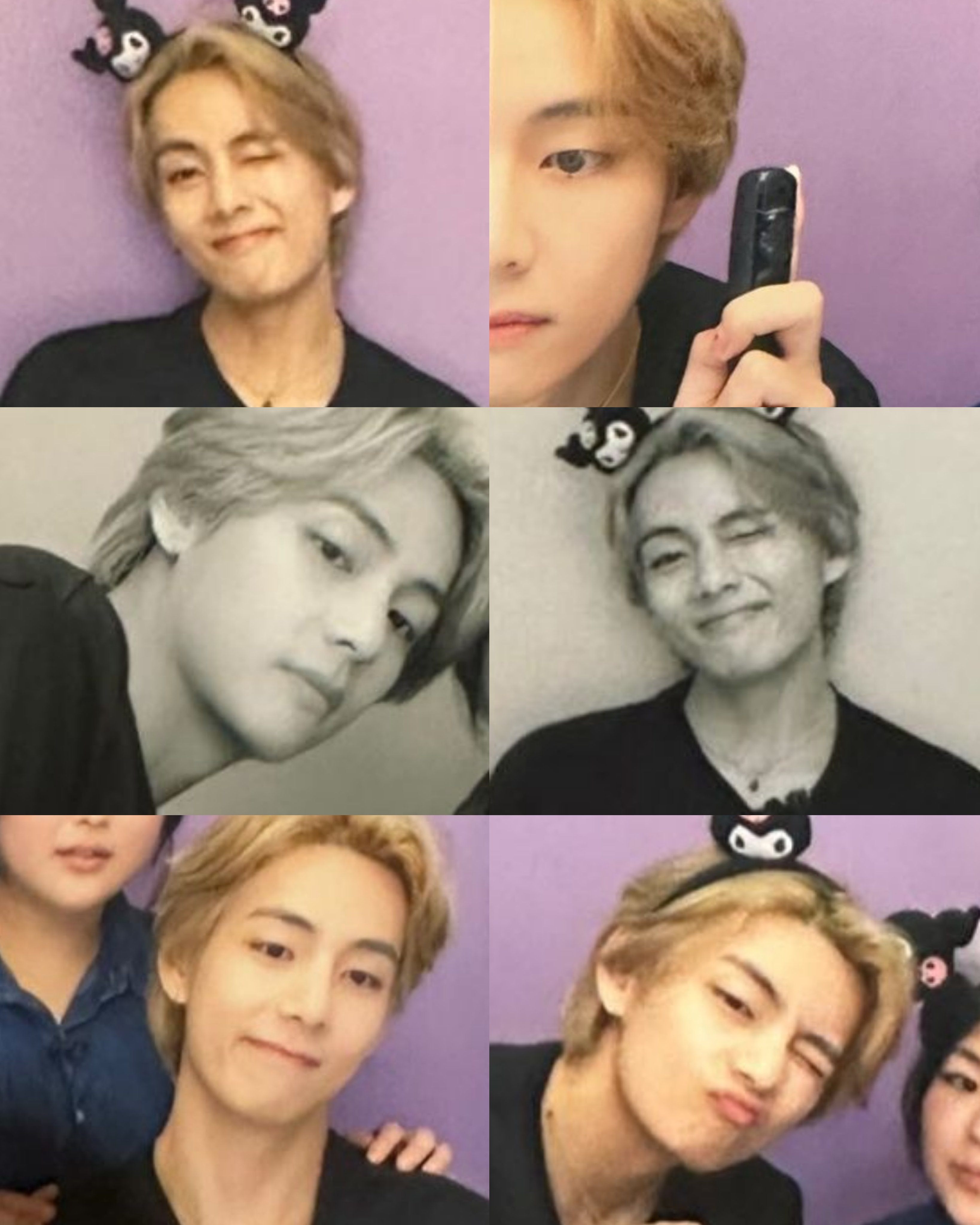 잡담 저번부터 느꼈는데 방탄 뷔 인생네컷 진짜 잘찍는다 인스티즈instiz 연예 카테고리