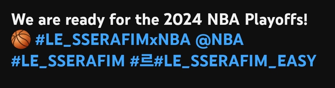 [잡담] 르세라핌 NBA랑 뭐하나...? - 인스티즈(instiz) 연예 카테고리