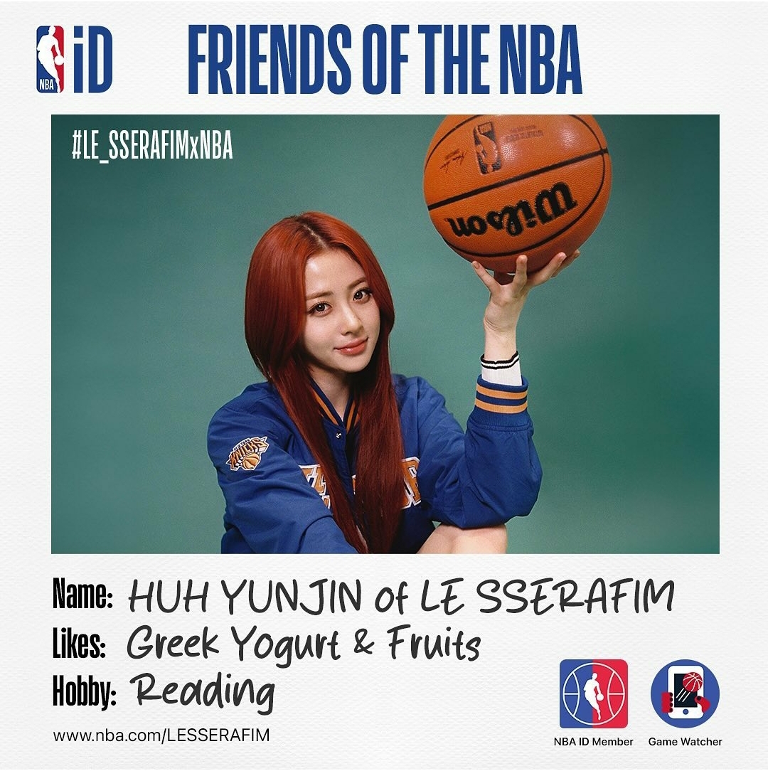 [잡담] 와 르세라핌 허윤진 카즈하 퍼컬 NBA - 인스티즈(instiz) 연예 카테고리