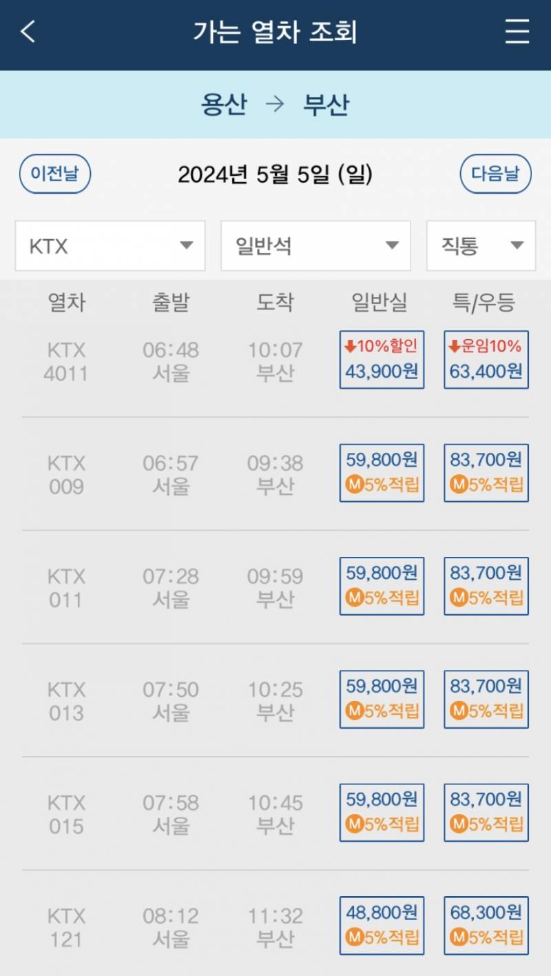 [잡담] KTX 용산 출발 - 인스티즈(instiz) 일상 카테고리