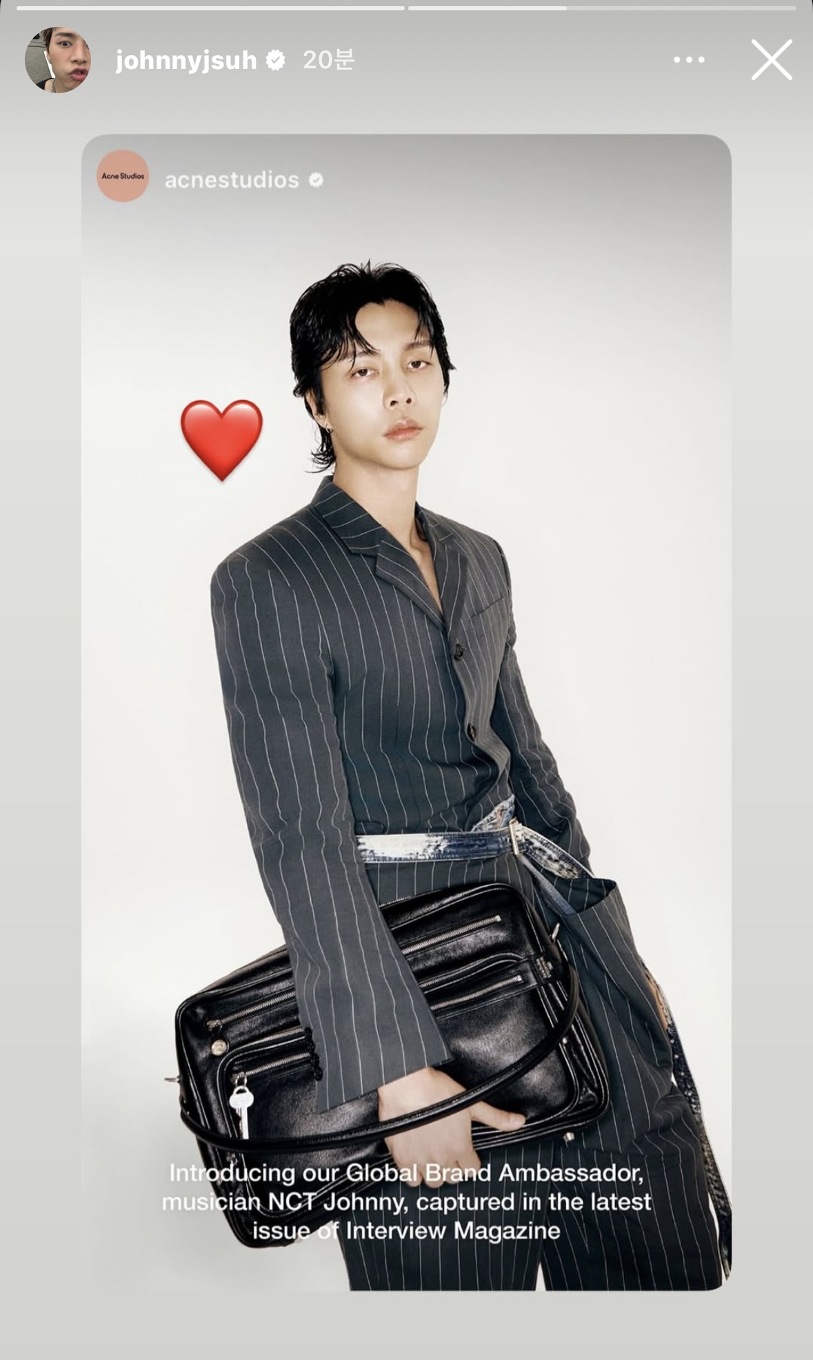 [잡담] 127 쟈니도 엠버서더 떴네 - 인스티즈(instiz) 연예 카테고리