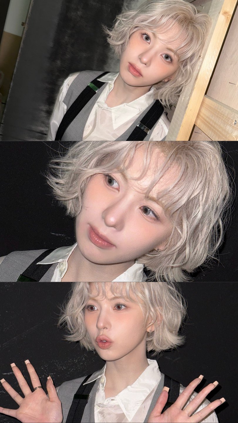 [잡담] 와 엔믹스 배이 은발 파마 머리 짱 잘어울려 - 인스티즈(instiz) 연예 카테고리