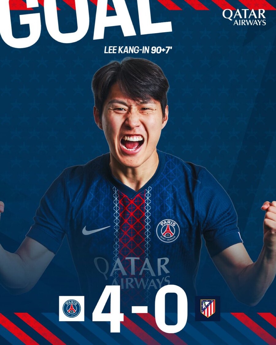 [정보/소식] [속보] 英 BBC '비피셜' 떴다…'이강인 PK 성공” 韓 최초 클럽월드컵 득점! 'PSG 네 번째 골 장식” 깜짝 대서특필, 아틀레티코에 4-0 완승 ...