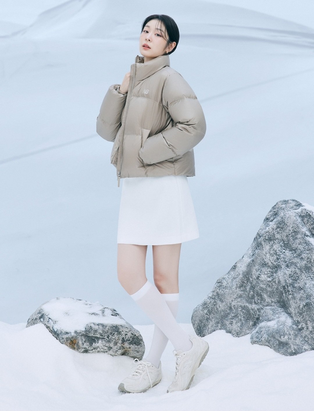 김연아 뉴발란스 FW 액티브 다운 캠페인 화보 - 인스티즈(instiz) 연예 카테고리