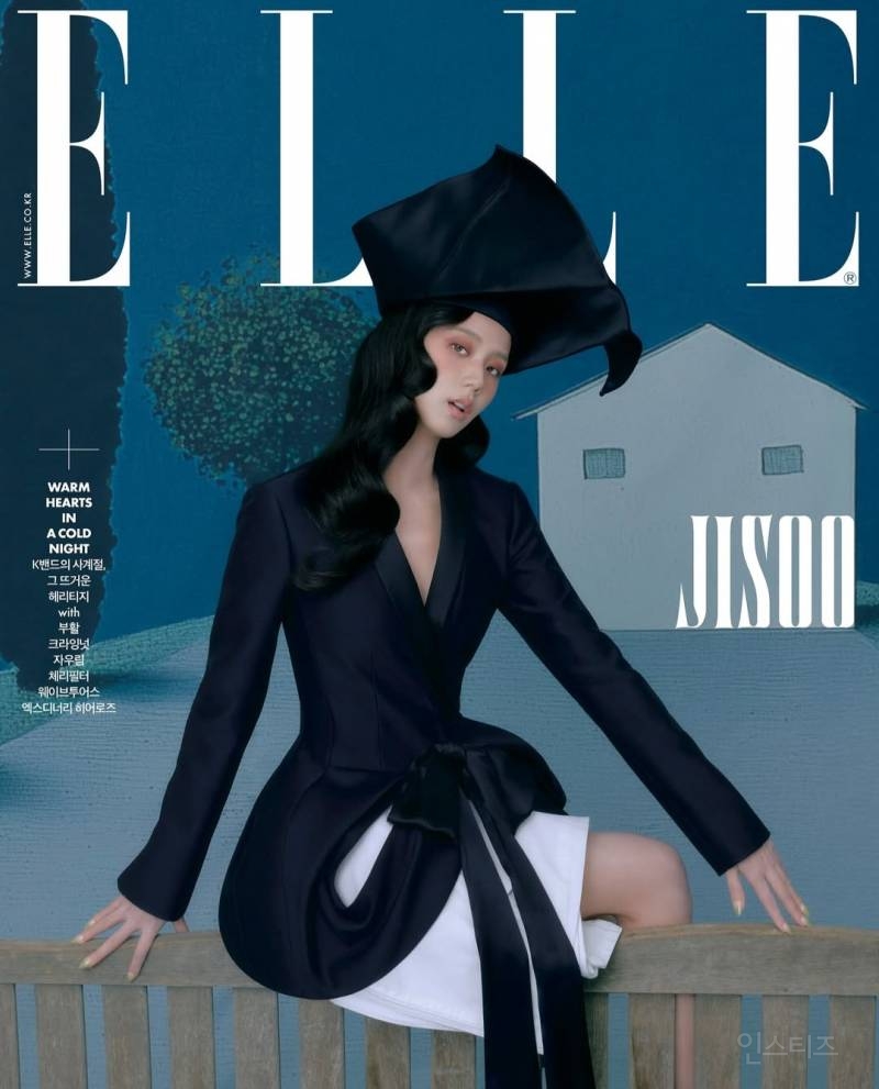 블랙핑크 지수 엘르 코리아 12월호 화보 - 인스티즈(instiz) 이슈 카테고리