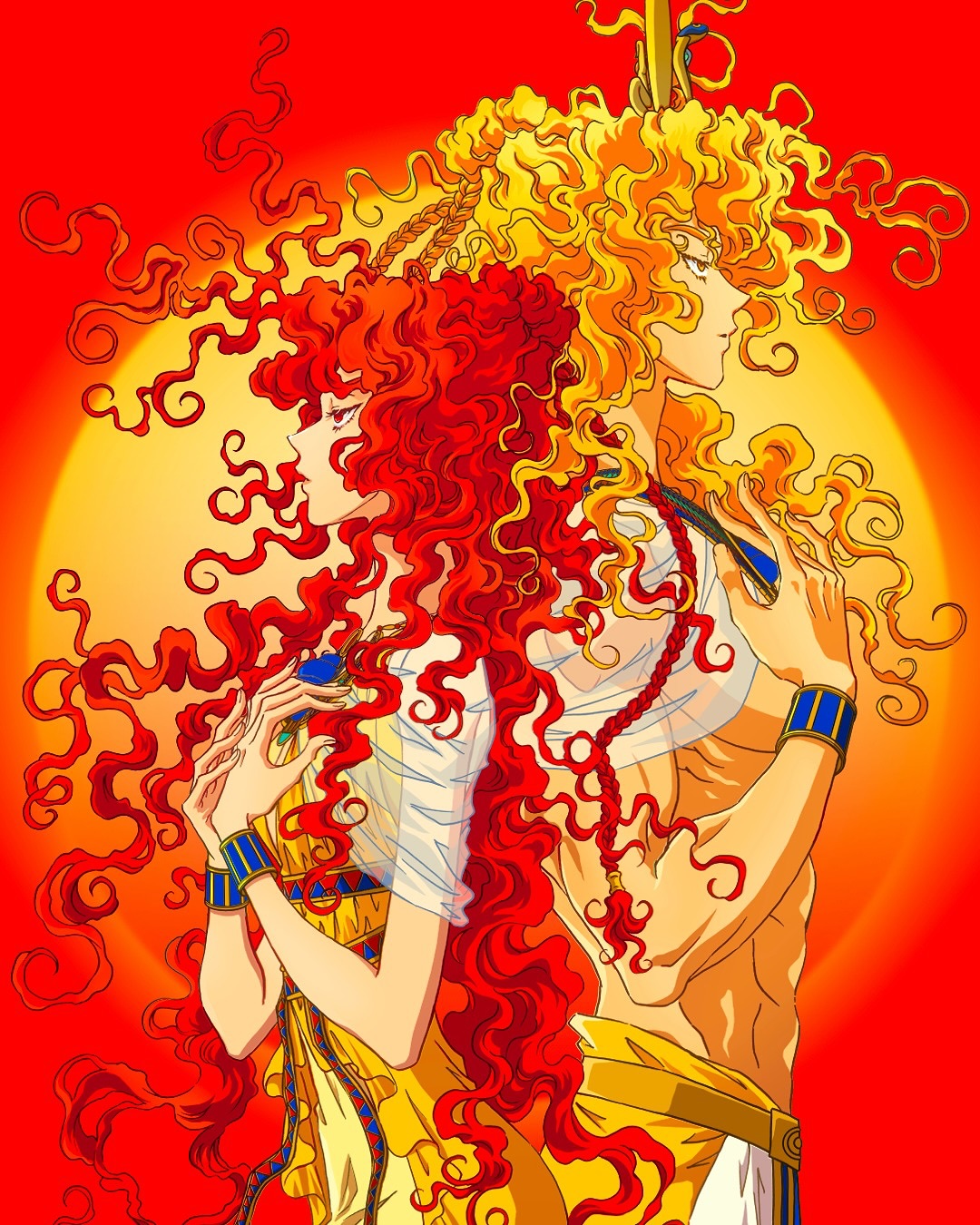 그리스로마신화 홍은영 작가 신작 이집트 신화 일러스트 떴다!!!! - 인스티즈(instiz) 연예 카테고리