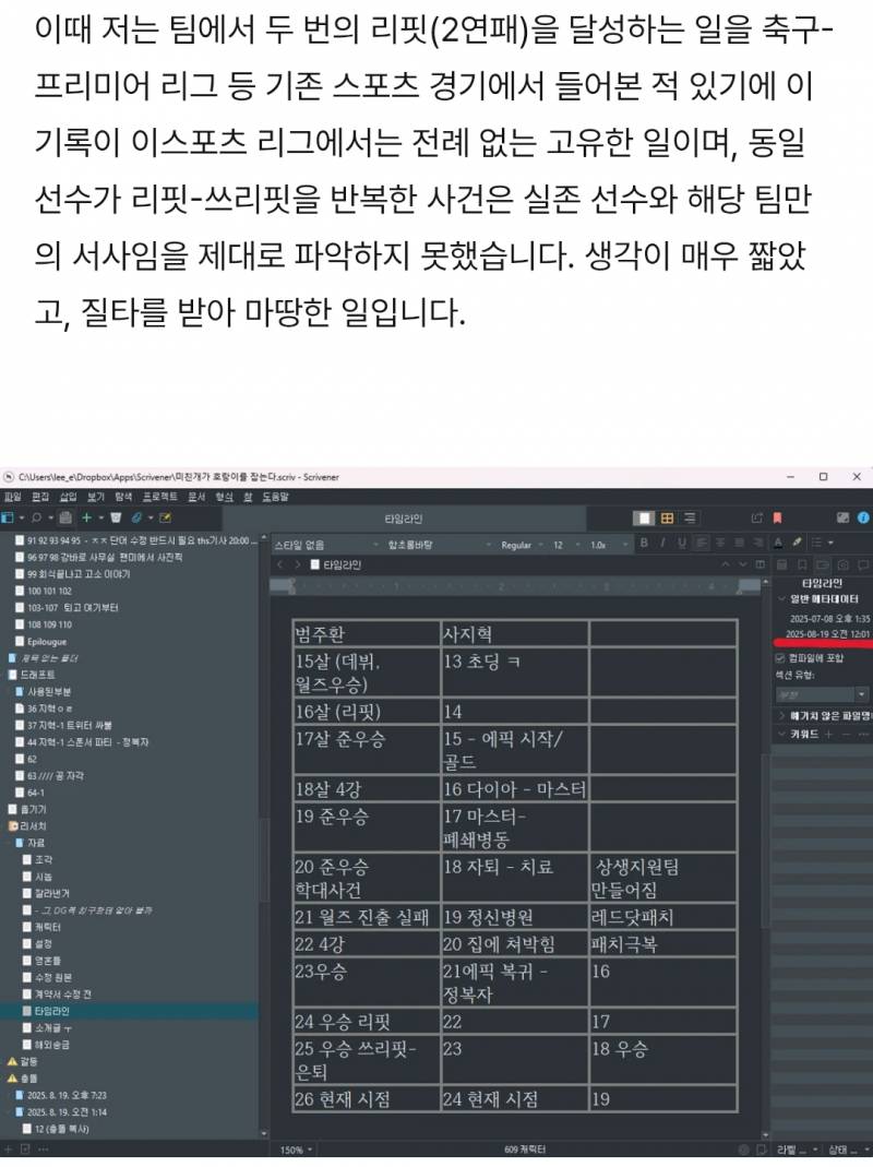 작가 입장문 요약 - 인스티즈(instiz) T1 카테고리