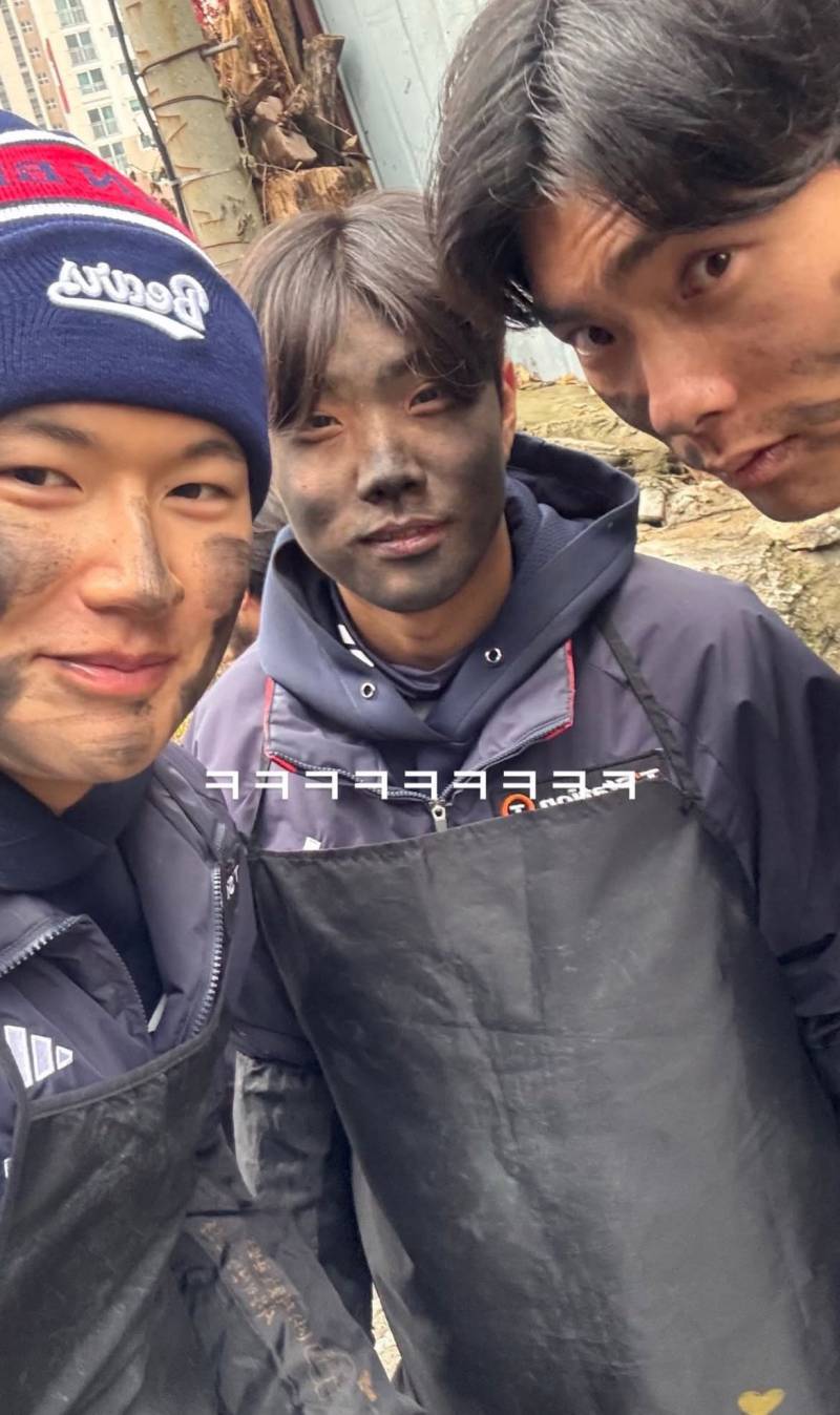 우리팀 오늘 연탄봉사 행사하는데 - 인스티즈(instiz) 야구 카테고리