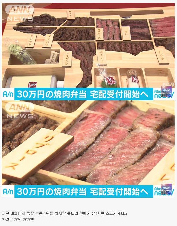 300만원짜리 소고기 도시락 - 인스티즈(instiz) 이슈 카테고리