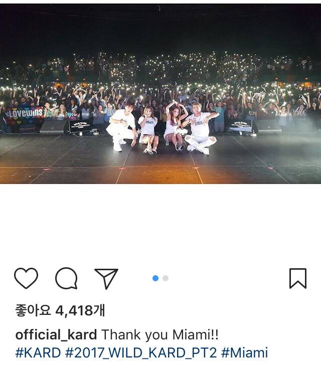 인스타 팔로워 100만 돌파한 KARD - 인스티즈(instiz) 이슈 카테고리