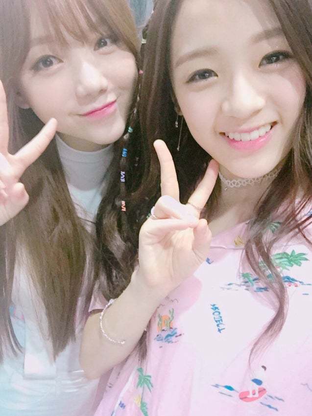 오늘자 러블리즈, 에이프릴 친목 (Feat. 걸스피릿) - 인스티즈(instiz) 이슈 카테고리