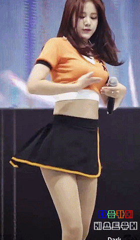 AOA 피지컬 담당 갓혜정 .gif - 인스티즈(instiz) 이슈 카테고리