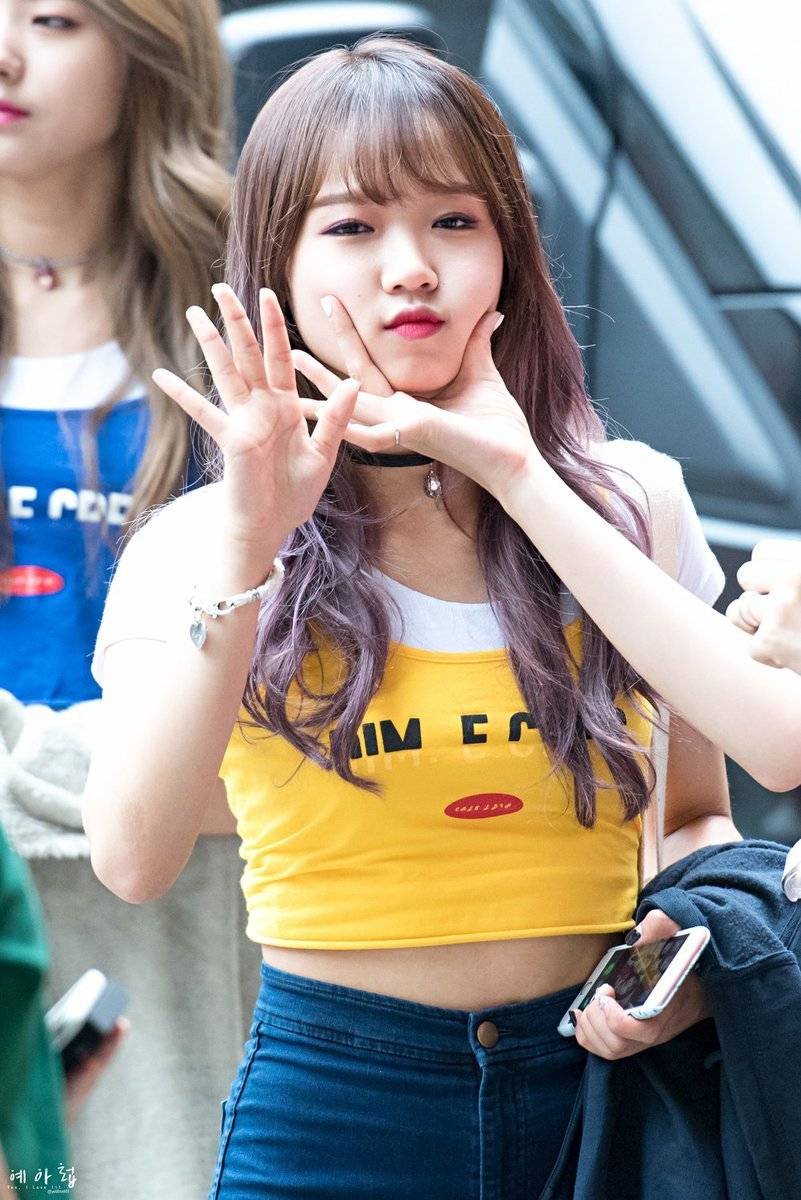 오늘자 ioi 최유정 .jpg - 인스티즈(instiz) 이슈 카테고리