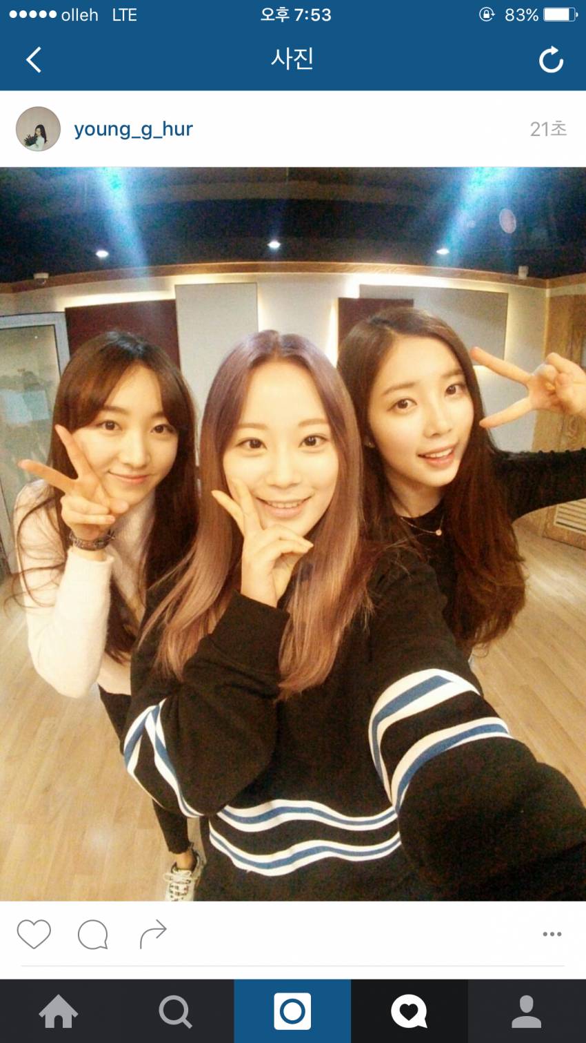 프로듀스101 윤채경,조시윤 브이앱 상황.jpg - 인스티즈(instiz) 이슈 카테고리