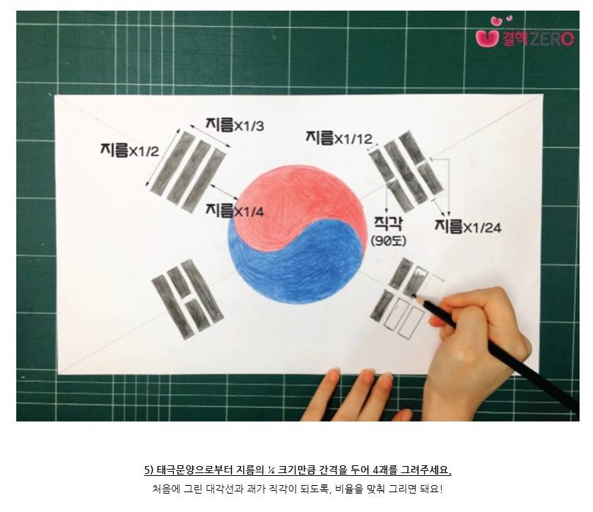 태극기 그리는 방법 인스티즈 Instiz 이슈 카테고리