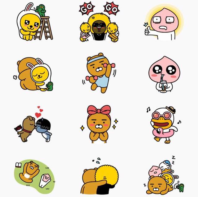 이번에 나온 카카오프렌즈 이모티콘 인스티즈instiz 이슈 카테고리