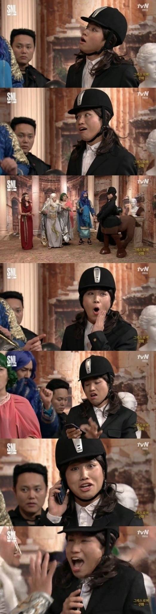 SNL에서 출연한 정유라와 최순실 - 인스티즈(instiz) 이슈 카테고리