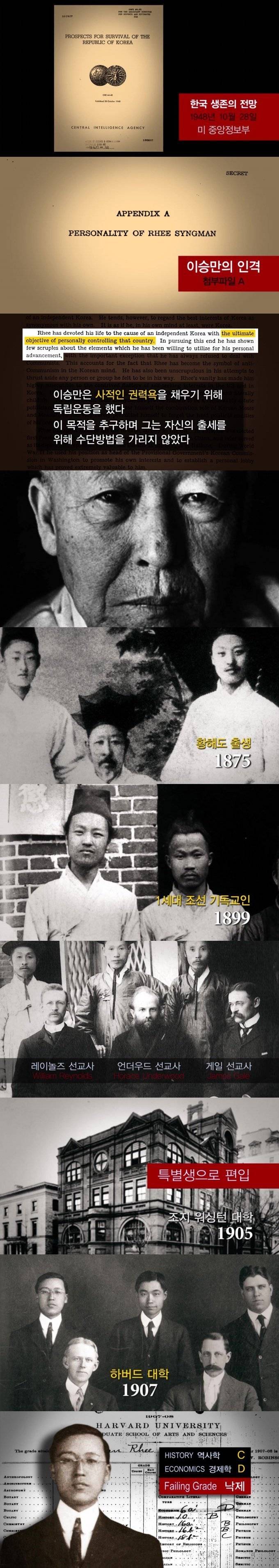 이승만의 CIA 보고서 - 인스티즈(instiz) 이슈 카테고리