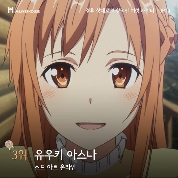 일본인이 뽑은 결혼상대로 이상적인 여성 캐릭터 Top10 인스티즈 Instiz 이슈 카테고리