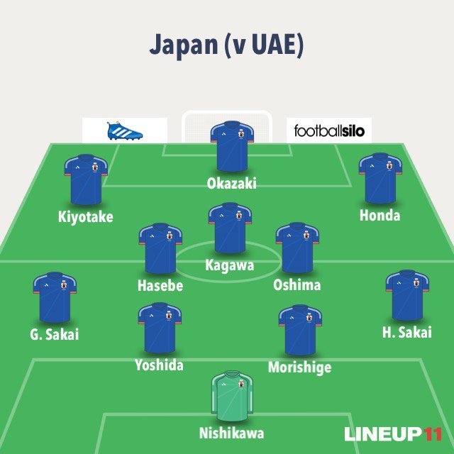 일본 - UAE 라인업 - 인스티즈(instiz) 이슈 카테고리