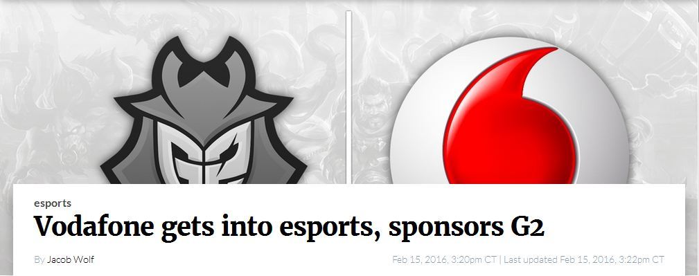 [LOL] 보다폰 EU LCS 1위 G2 esports 후원 - 인스티즈(instiz) 이슈 카테고리