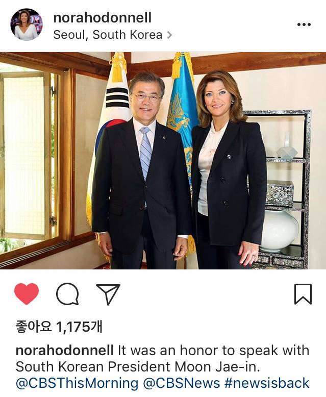 미국CBS 기자의 인스타그램 - 인스티즈(instiz) 이슈 카테고리