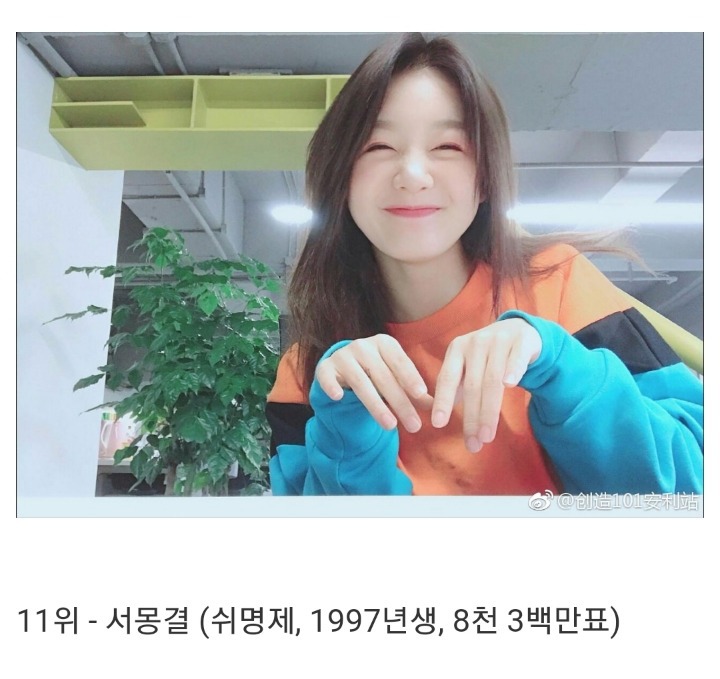 중국 프로듀스 창조 101최종 데뷔 11명 - 인스티즈(instiz) 이슈 카테고리