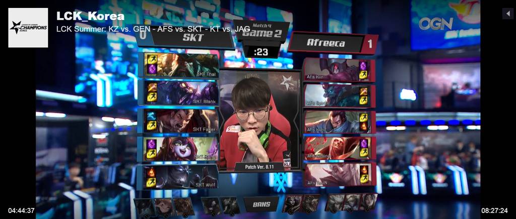 [LOL] 2018 롤챔스(LCK) 섬머 오늘자 경기결과 및 순위 / 내일 경기일정.jpg - 인스티즈(instiz) 이슈 카테고리