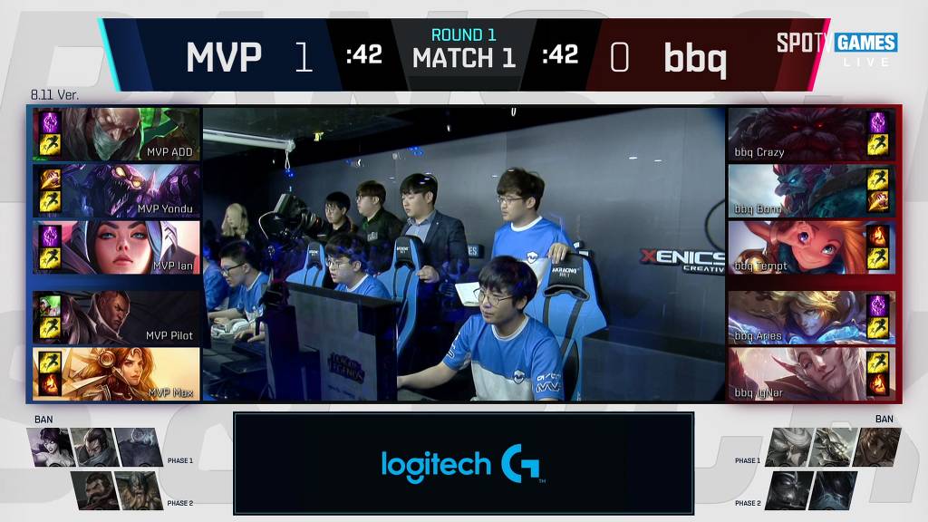 오늘자 롤챔스 MVP vs BBQ 봇파괴 조합 ㄷㄷ - 인스티즈(instiz) 이슈 카테고리
