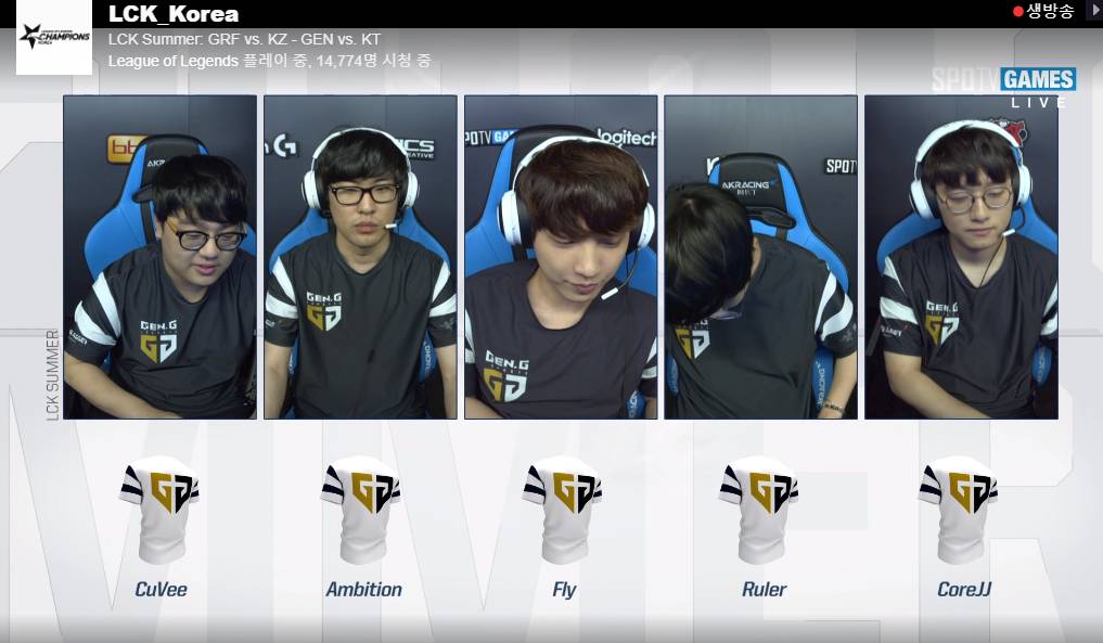 [LOL/롤챔스] 오늘(24일) 8시 경기,'젠지 vs KT'경기결과 및 순위 & 내일 경기일정.jpg - 인스티즈(instiz) 이슈 카테고리