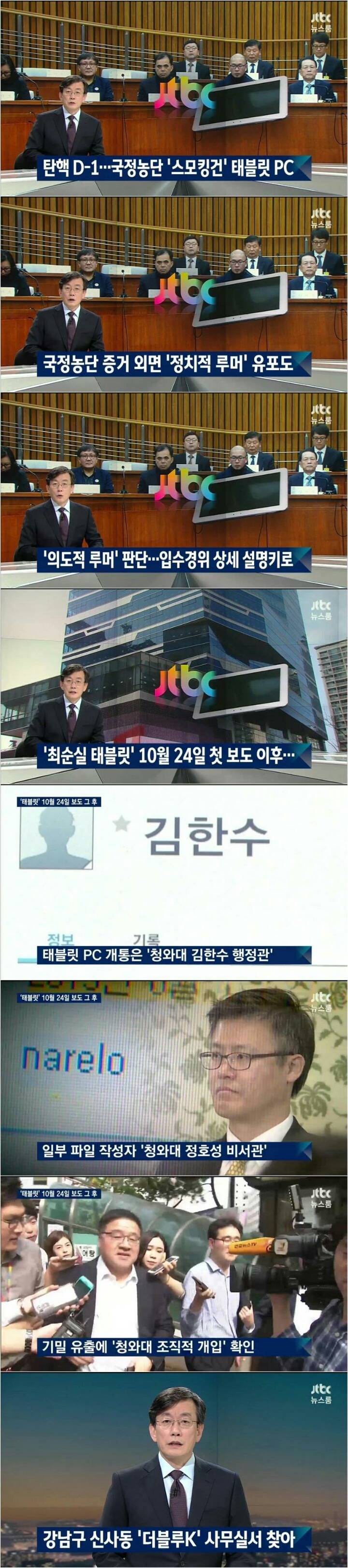 오늘자 JTBC 테블릿PC 입수경로 상세 설명 - 인스티즈(instiz) 이슈 카테고리