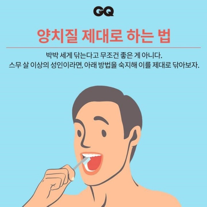 양치질 제대로 하는 법 인스티즈 Instiz 이슈 카테고리
