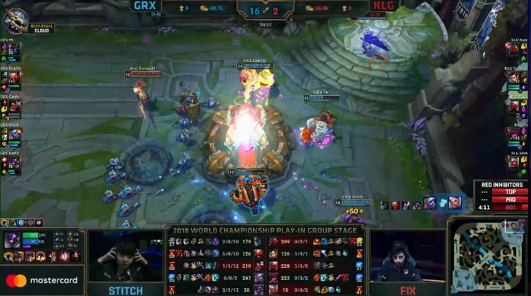 [LOL] 2018 롤드컵 플레이-인 스테이지 / 첫날 제 4경기, G-Rex(대만) vs KLG(남라틴) - 경기결과 - 인스티즈(instiz) 이슈 카테고리