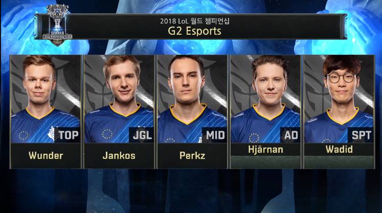 [LOL] 2018 롤드컵 플레이-인 스테이지 / 대회 이틀째 제 2경기, G2(유럽) vs SUP(터키) - 경기결과 - 인스티즈(instiz) 이슈 카테고리