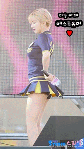 AOA- 짧은치마 [슈퍼스타초아] .gif - 인스티즈(instiz) 이슈 카테고리